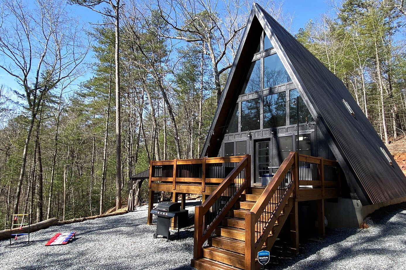 A Blue Ridge Cabin Rental - Modern Rustic Cabins in Blue Ridge
